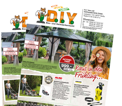Kontakt: DIY Bau- und Heimwerkermarkt